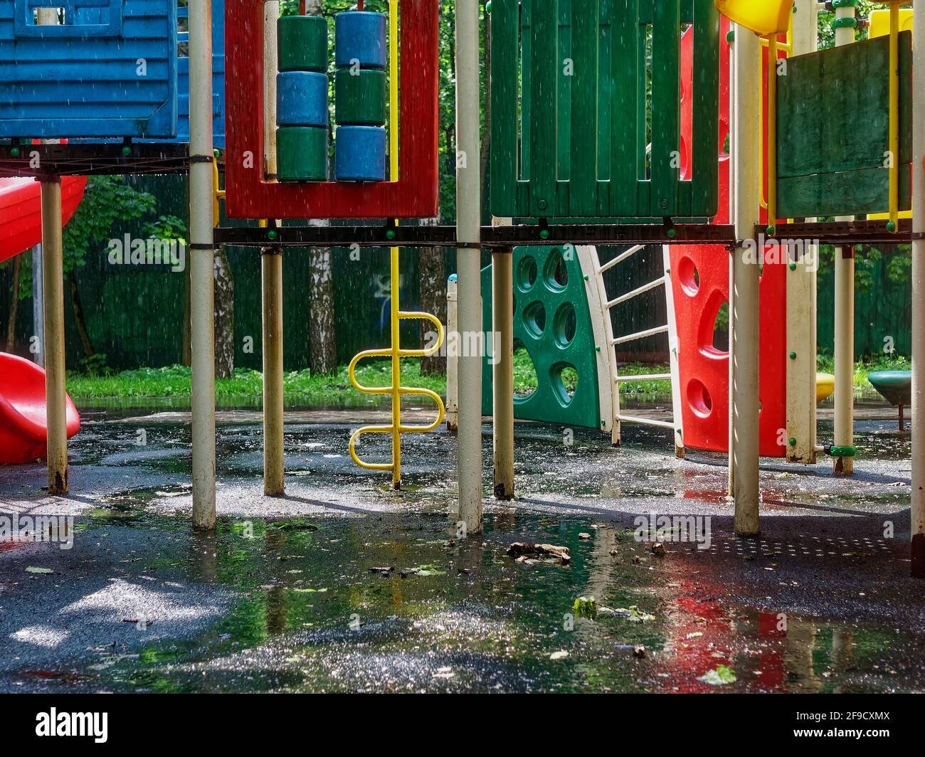 Flooded play ground hi-res stock photography and images - Alamy