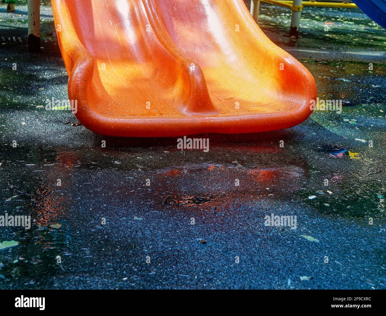 Children play after the rain hi-res stock photography and images - Alamy