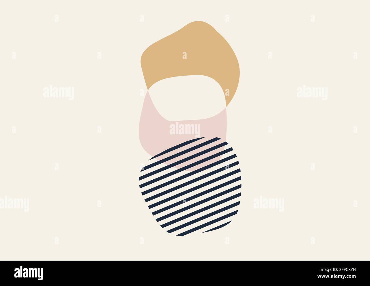 Uneven abstract shapes Stock Vector Image & Art - Alamy