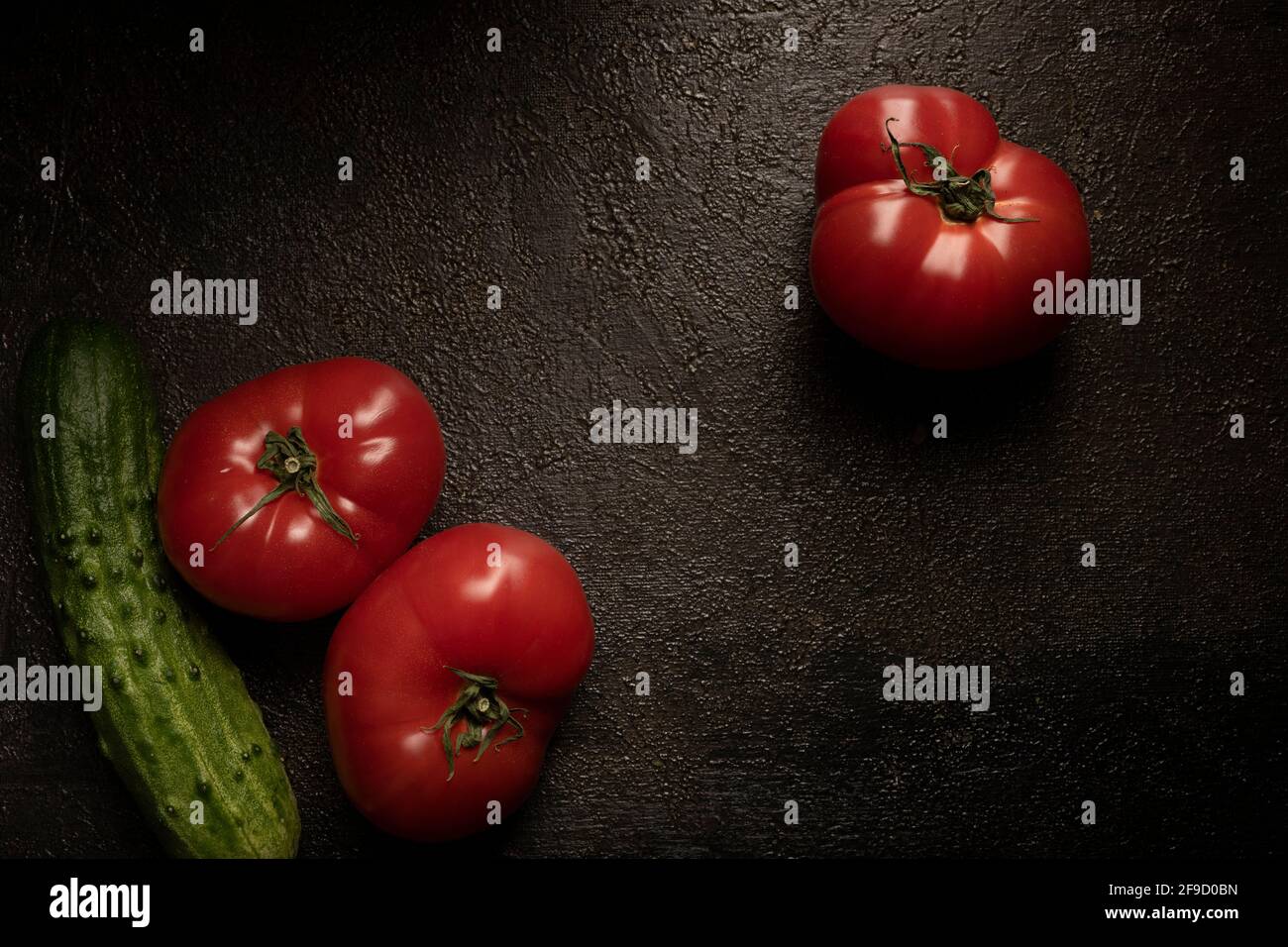 Overhead shot food table summer hi-res stock photography and images - Alamy
