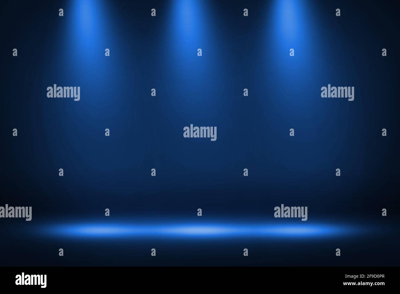 Three spotlights hi-res stock photography and images - Alamy