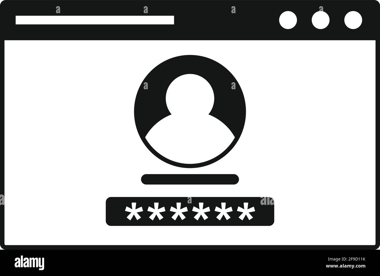 Web authentication icon, simple style Stock Vector Image & Art - Alamy