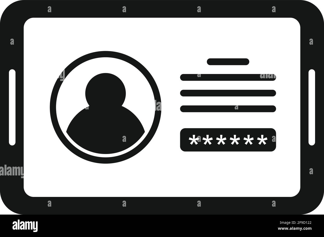 Tablet authentication icon, simple style Stock Vector Image & Art - Alamy Tablet authentication icon, simple style Stock Vector Image & Art - Alamy