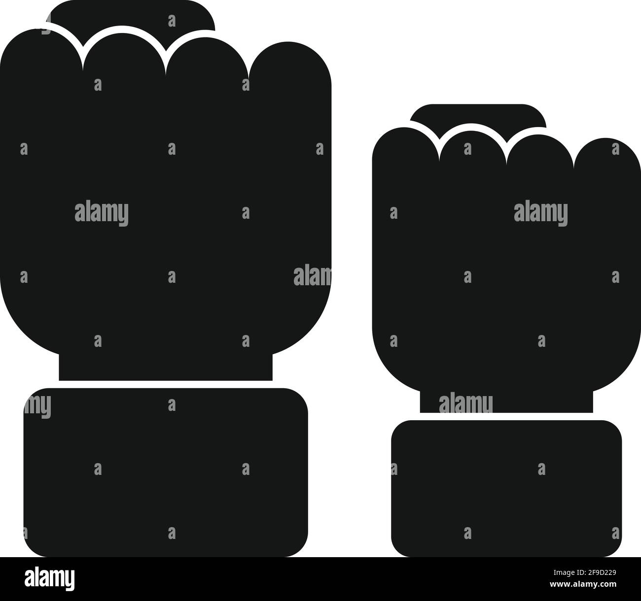 Empowerment fist icon, simple style Stock Vector Image & Art - Alamy
