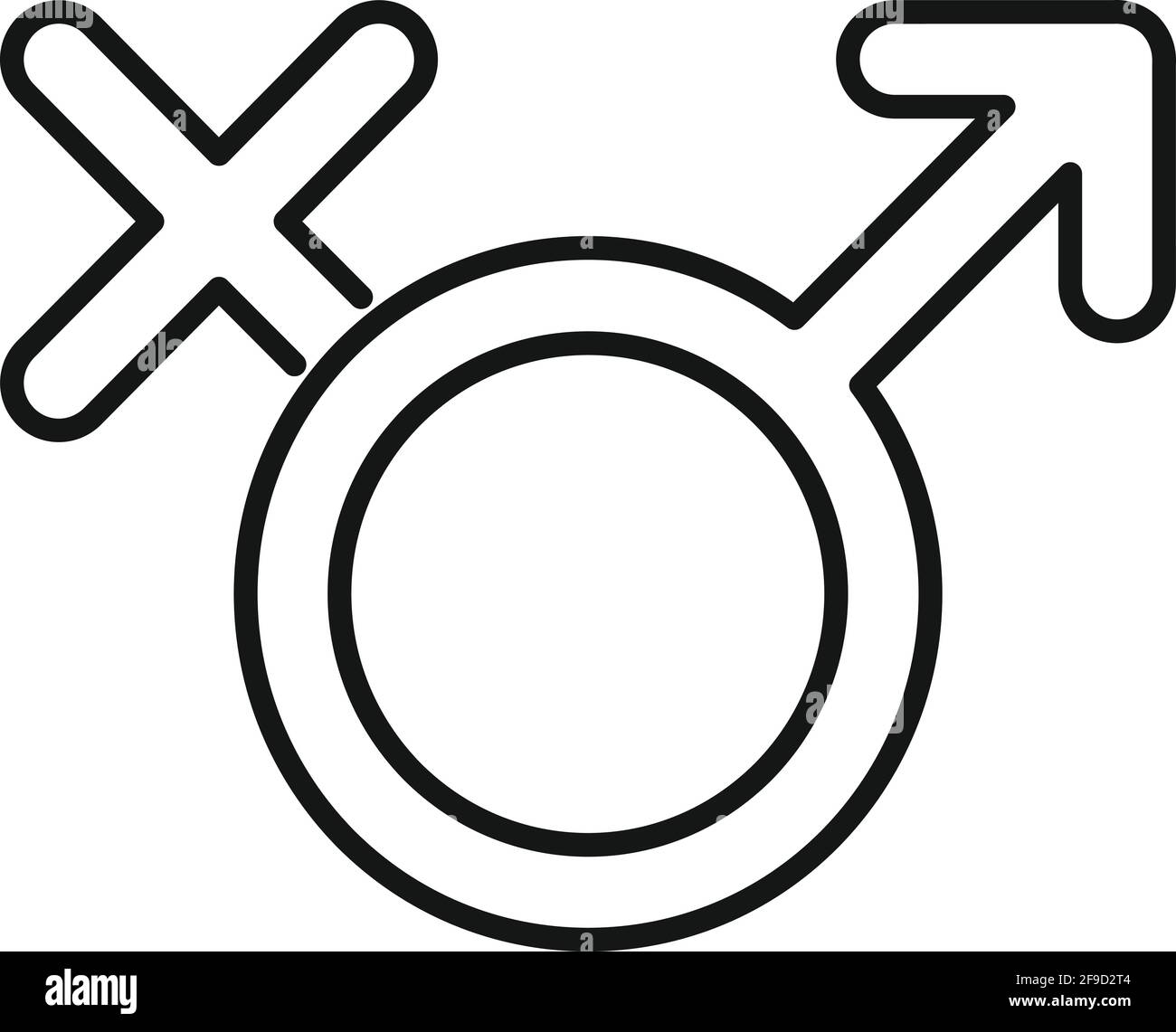 Gender empowerment icon, outline style Stock Vector Image & Art - Alamy
