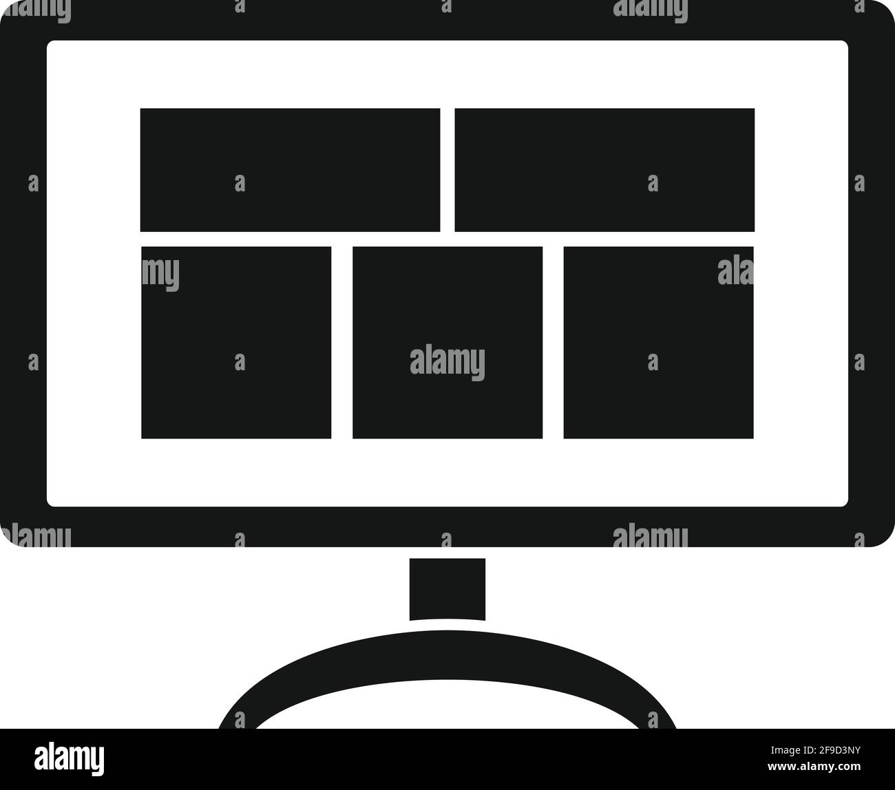 Computer software icon, simple style Stock Vector Image & Art - Alamy