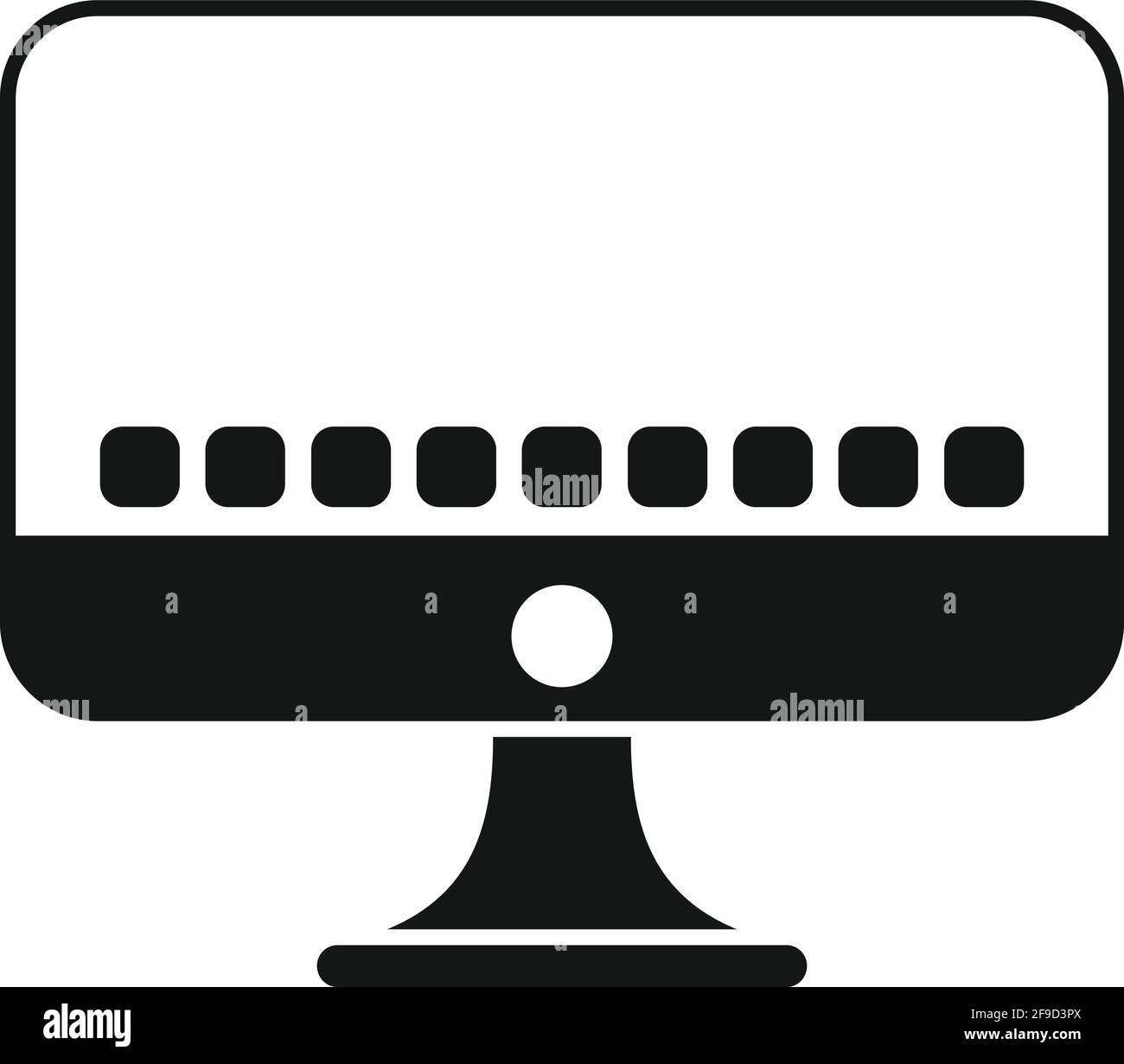 Pc operating system icon, simple style Stock Vector Image & Art - Alamy