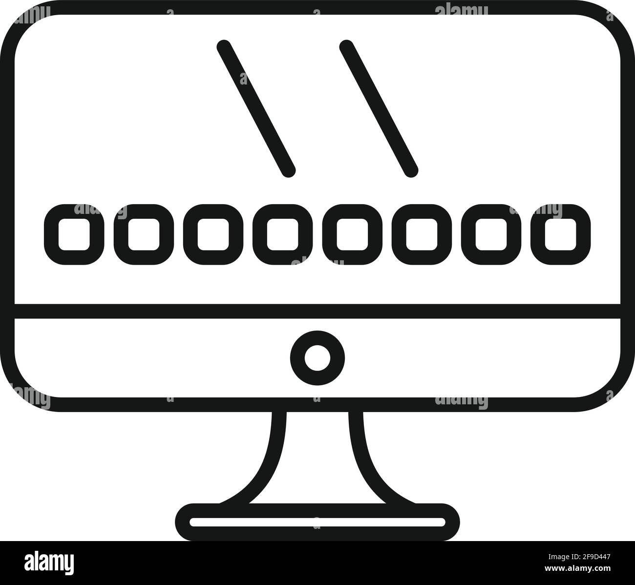 Pc operating system icon, outline style Stock Vector Image & Art - Alamy