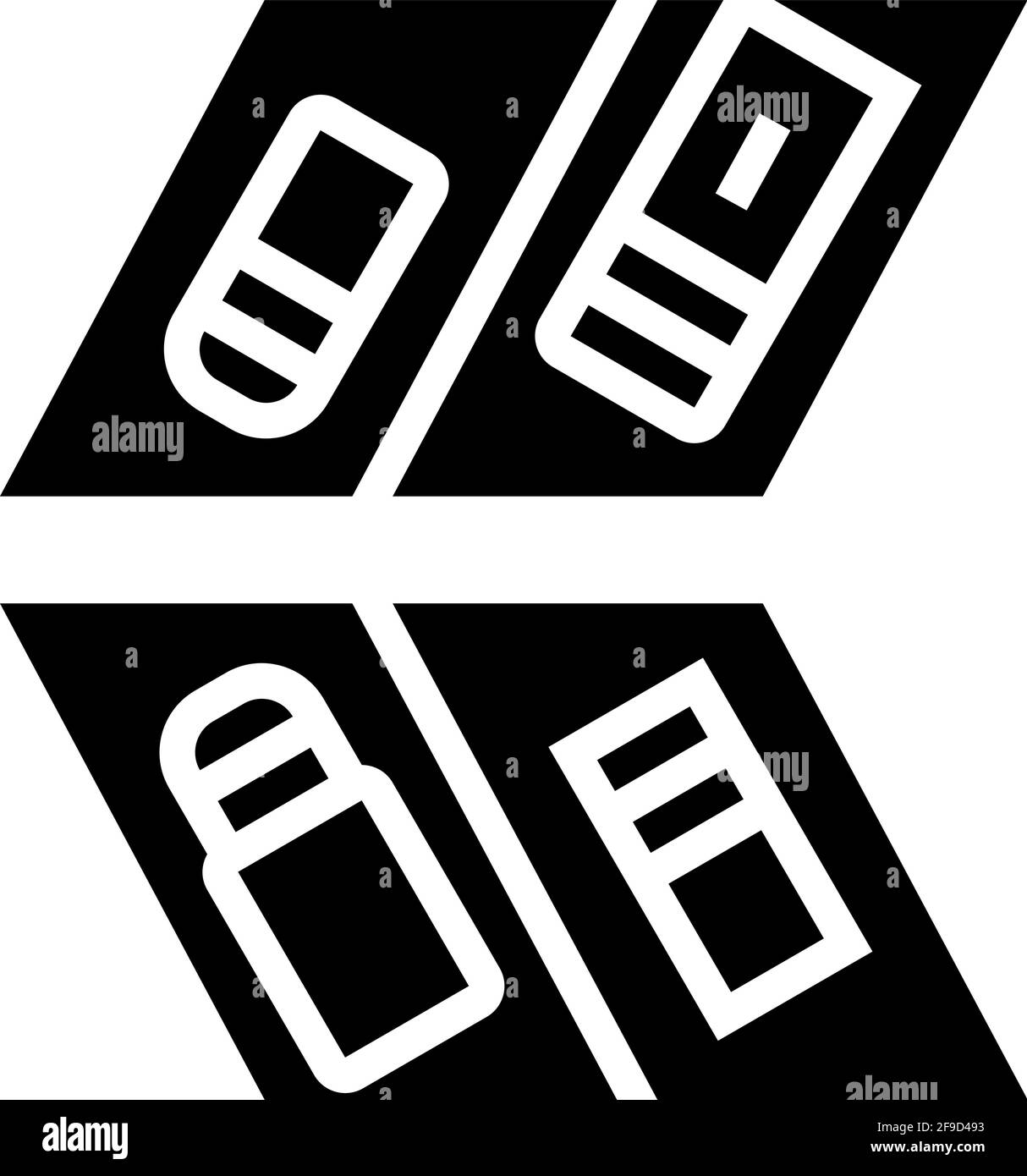 market parking line icon vector illustration Stock Vector Image & Art ...