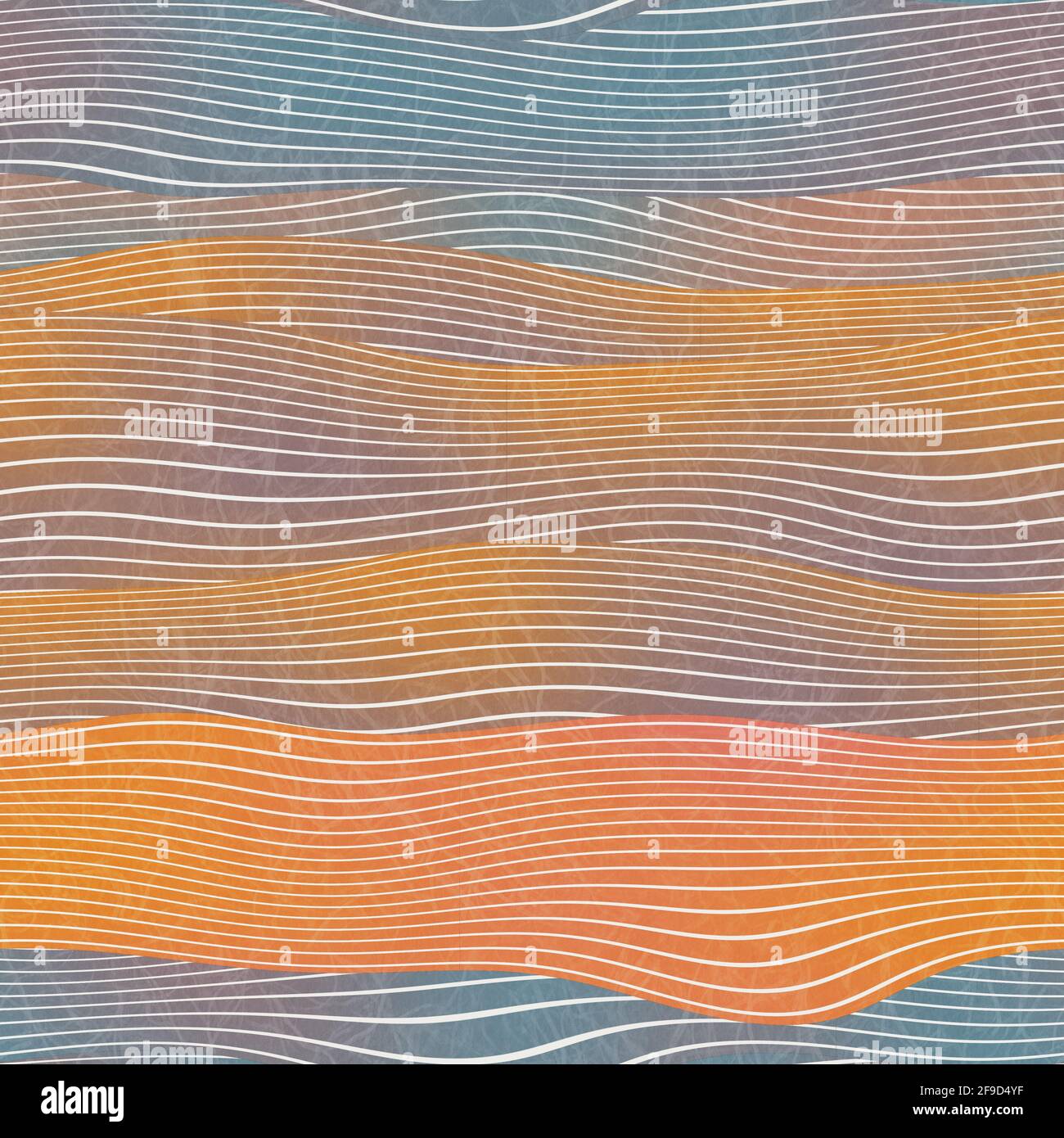 Seamless natural landscape hill pattern for print Stock Photo - Alamy