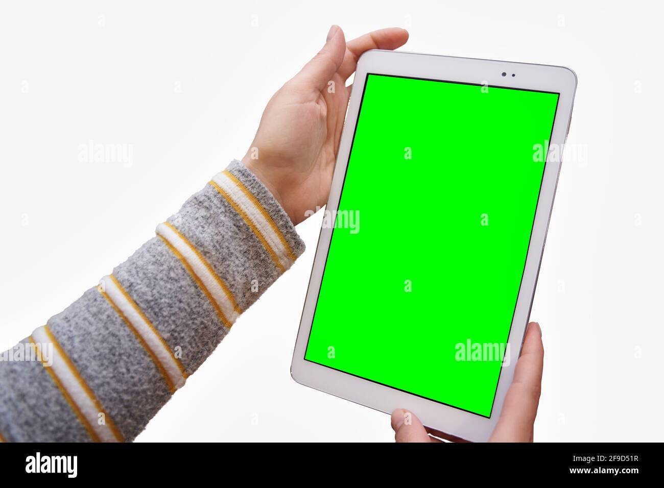 Chroma key tablet hi-res stock photography and images - Alamy