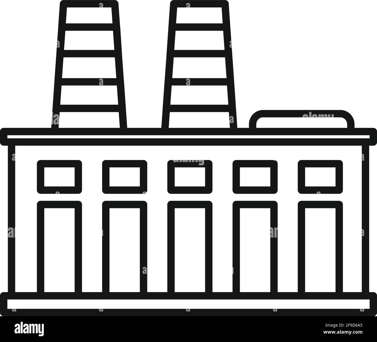 Metallurgy line icon outline Cut Out Stock Images & Pictures - Alamy