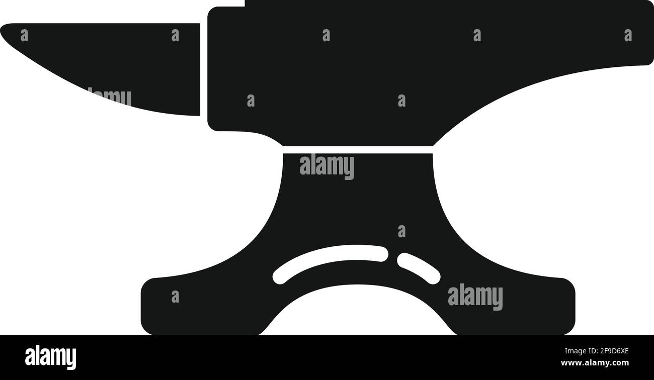 Anvil icon Black and White Stock Photos & Images - Alamy