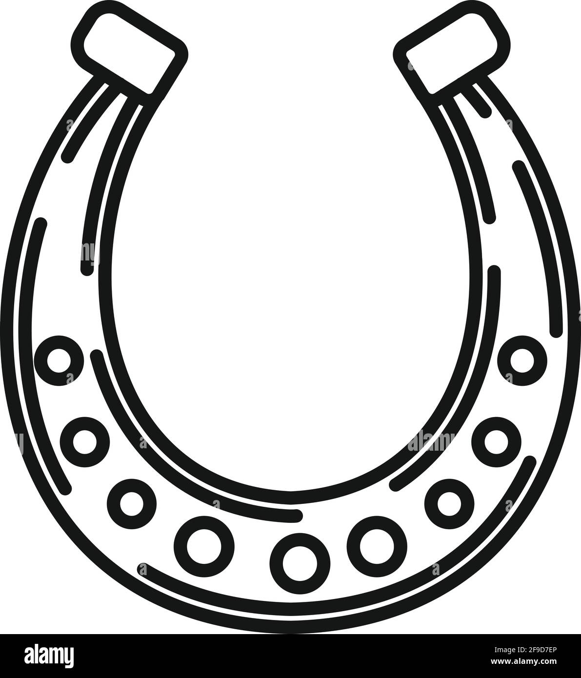 Horseshoe Outline