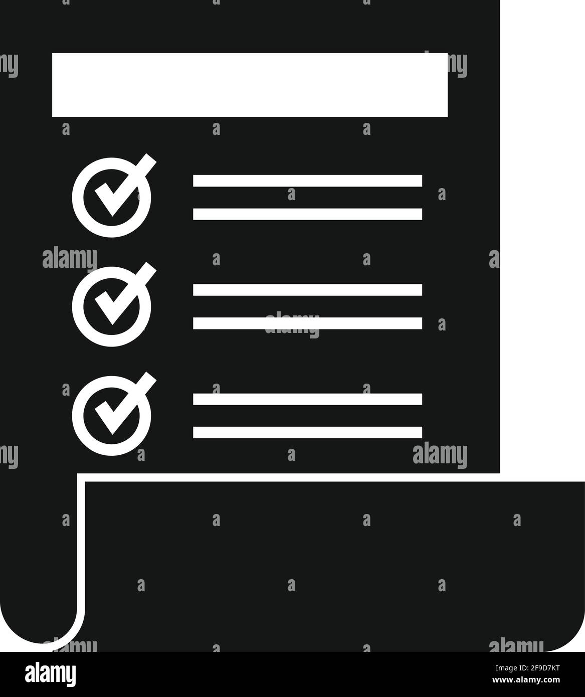 Attestation icon, simple style Stock Vector Image & Art - Alamy