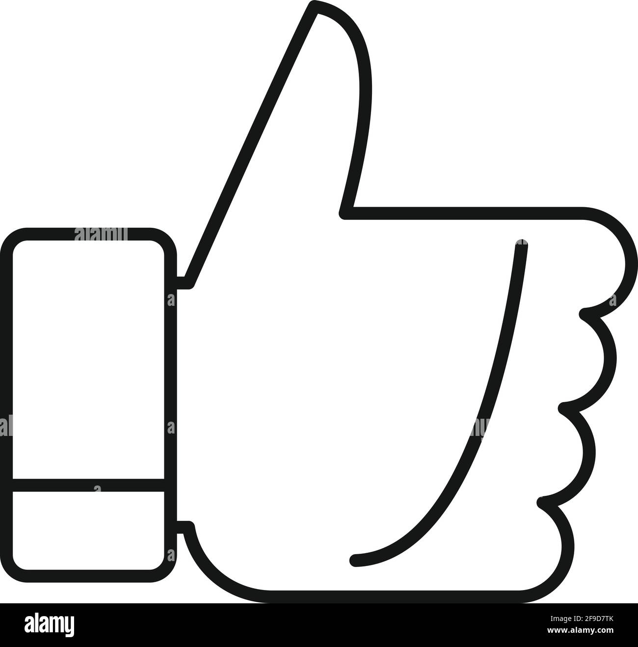 Attestation like icon, outline style Stock Vector Image & Art - Alamy