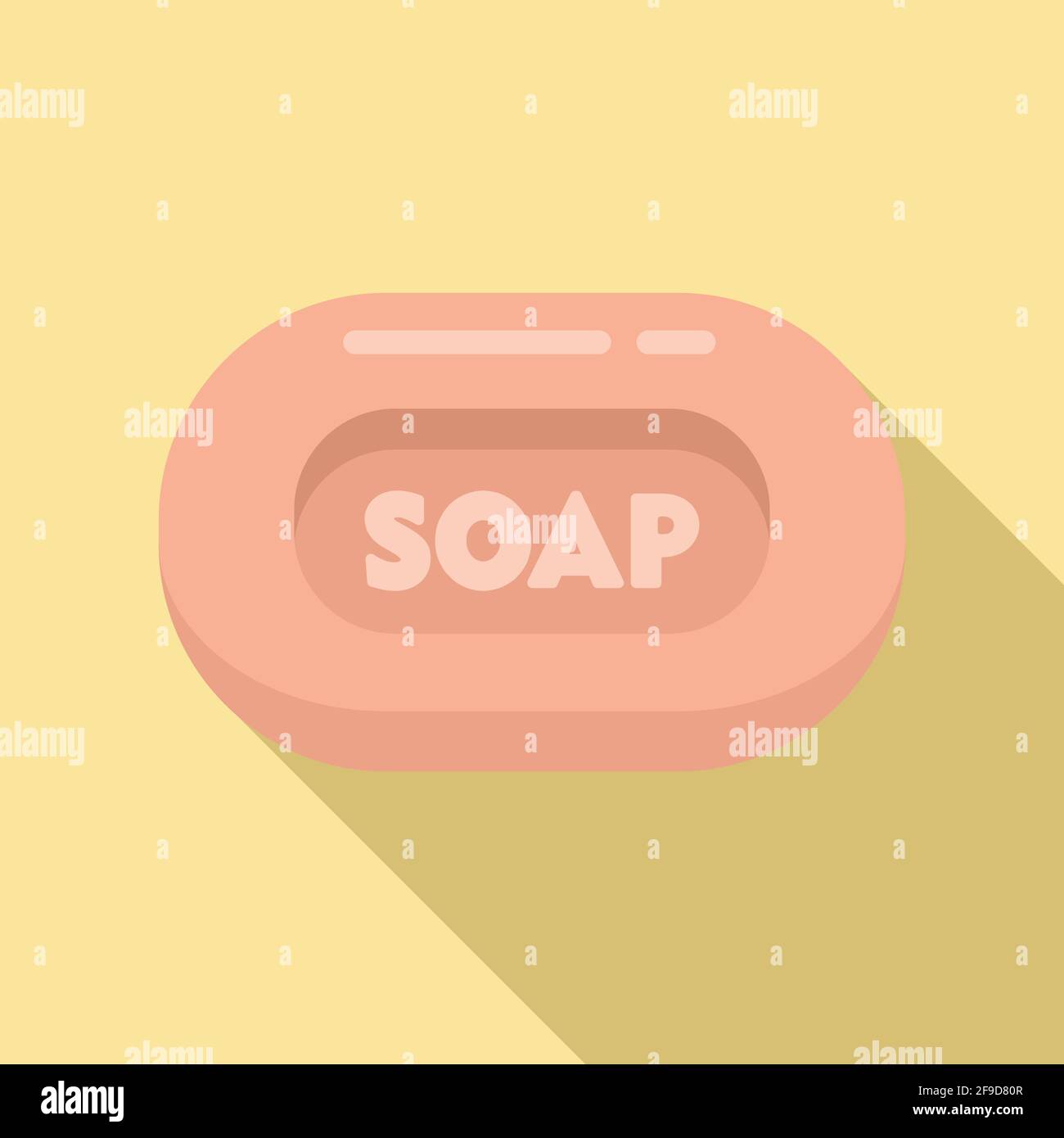 Home soap icon, flat style Stock Vector Image & Art - Alamy