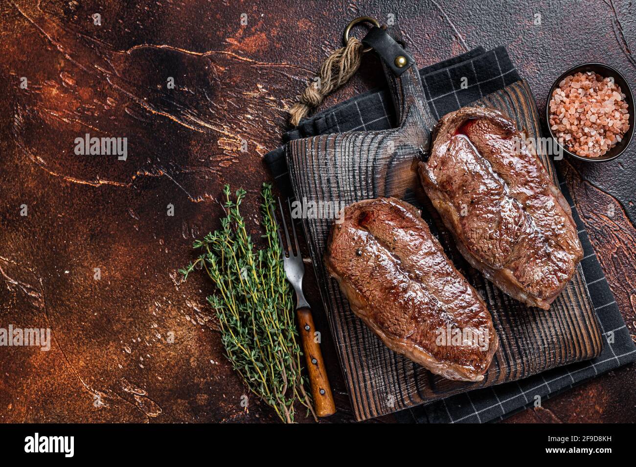 BBQ roasted Shoulder Top Blade cut or Australia wagyu oyster blade beef ...