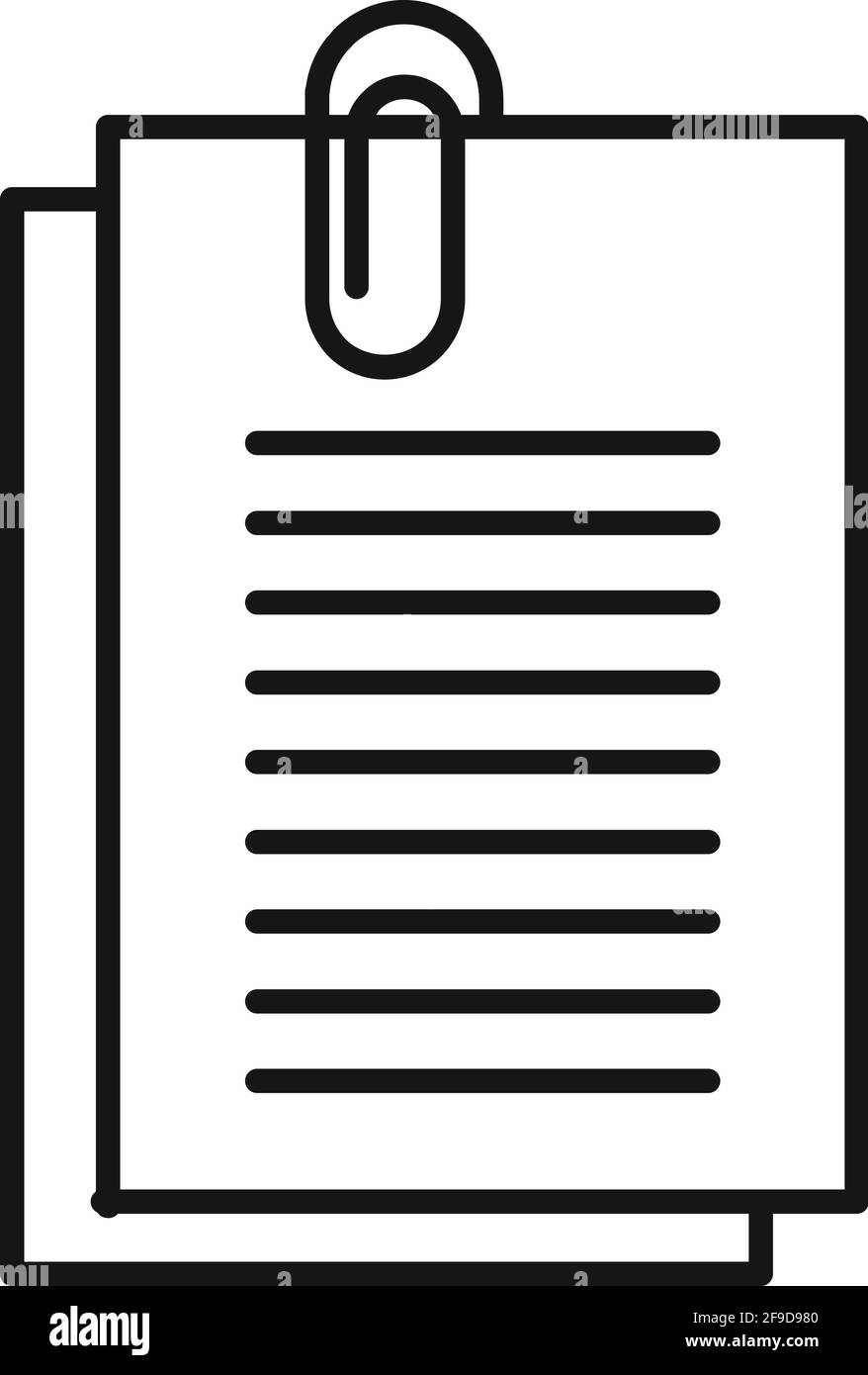 Sticky note black outline hi-res stock photography and images - Alamy