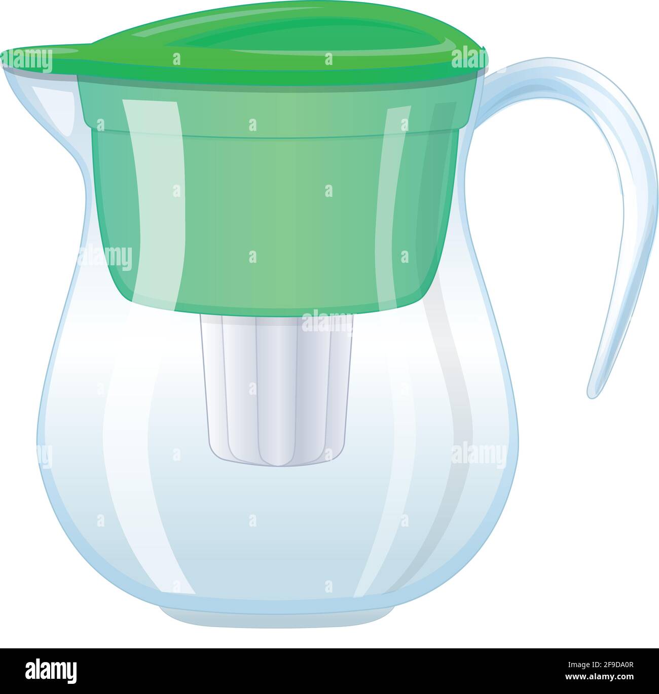 Purified water pitcher] Stock Vector Images - Alamy