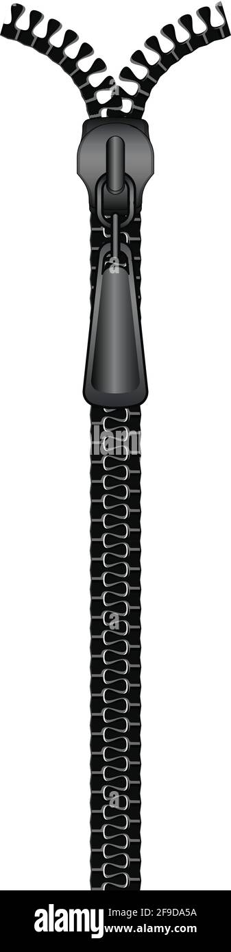 Zipper fastener icon, cartoon style Stock Vector Image & Art - Alamy