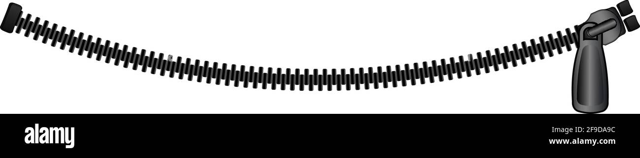 Plastic zipper icon, cartoon style Stock Vector Image & Art - Alamy