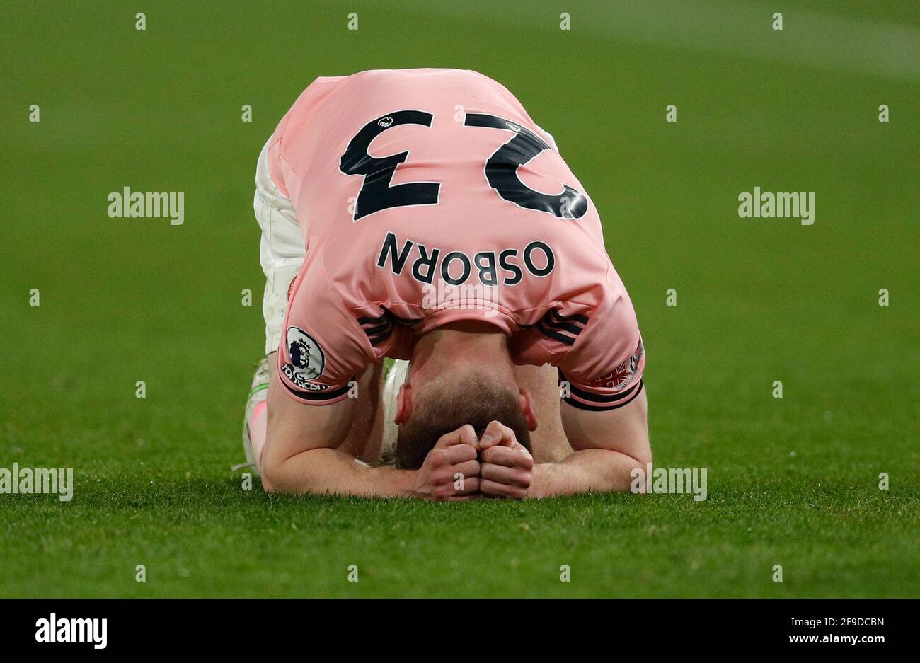 Wolverhampton, UK. 17th Apr, 2021. Ben Osborn of Sheffield Utd during ...