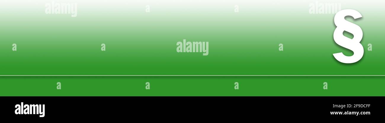 A gradient gr background with the white section sign on the right Stock ...