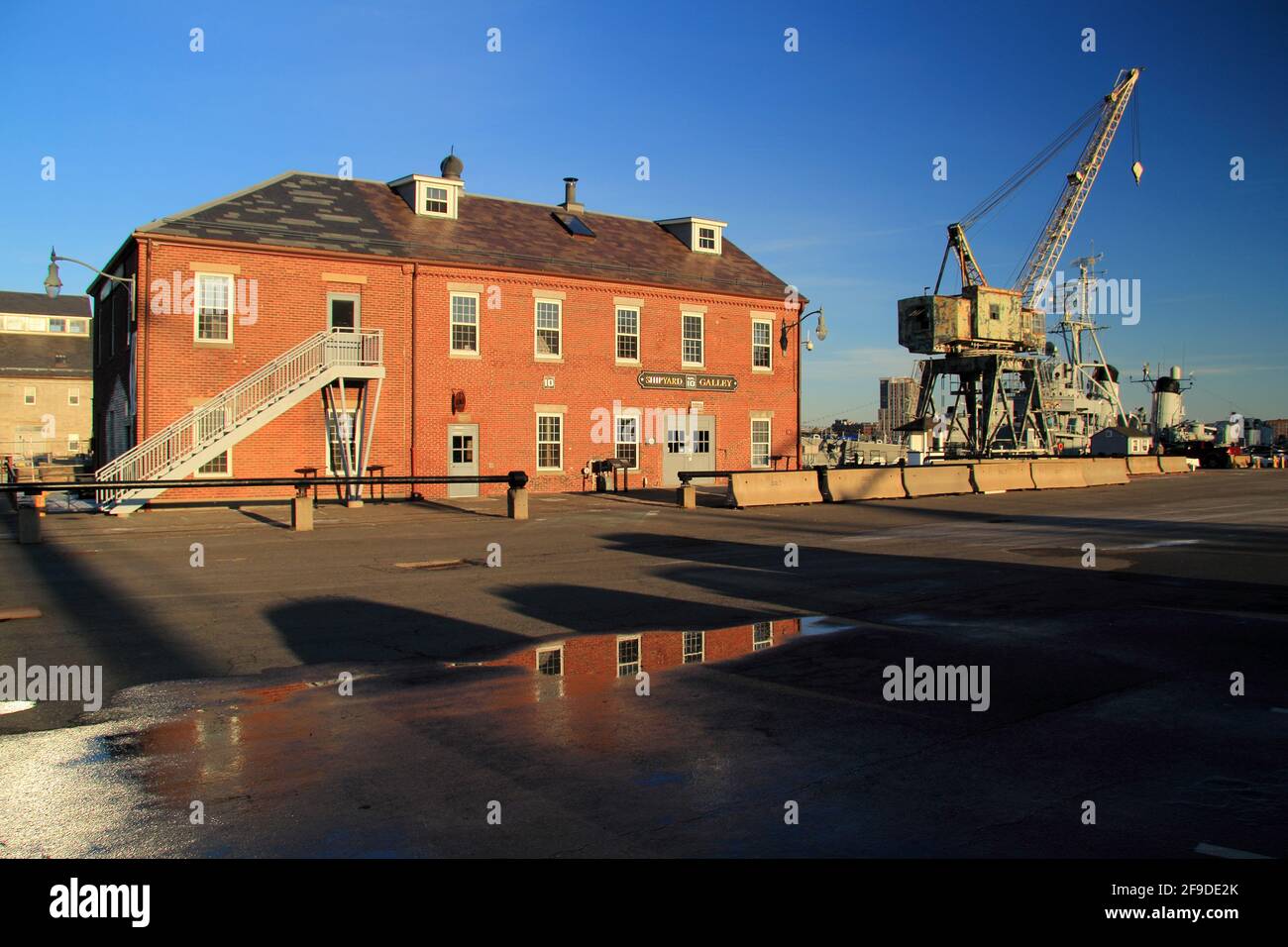 The Charlestown Navy Yard, in Boston, MA, played a crucial role in the ...