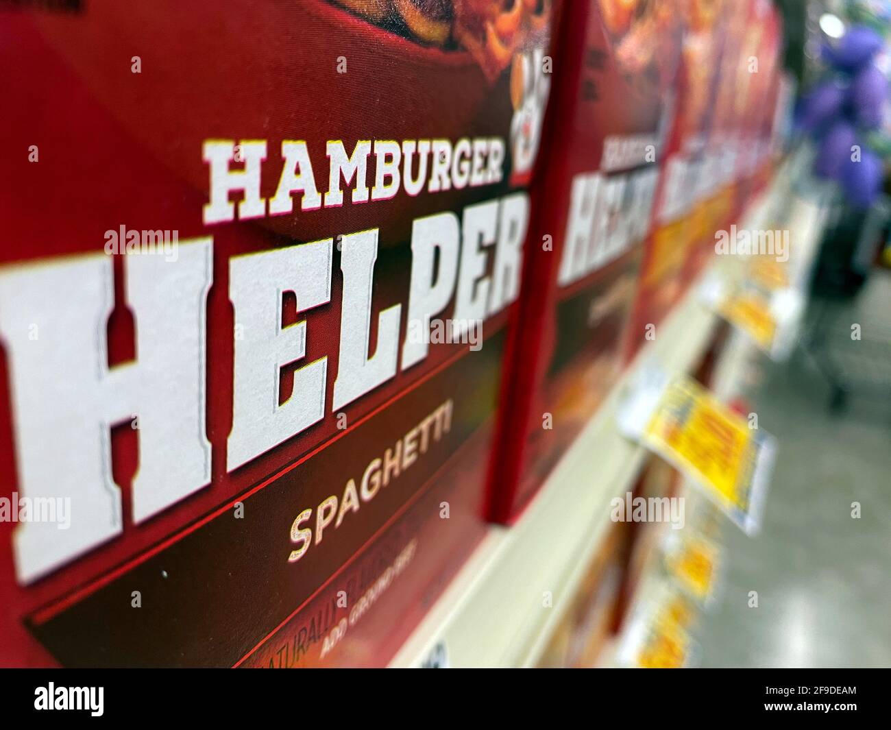 Hamburger helper hi-res stock photography and images - Alamy