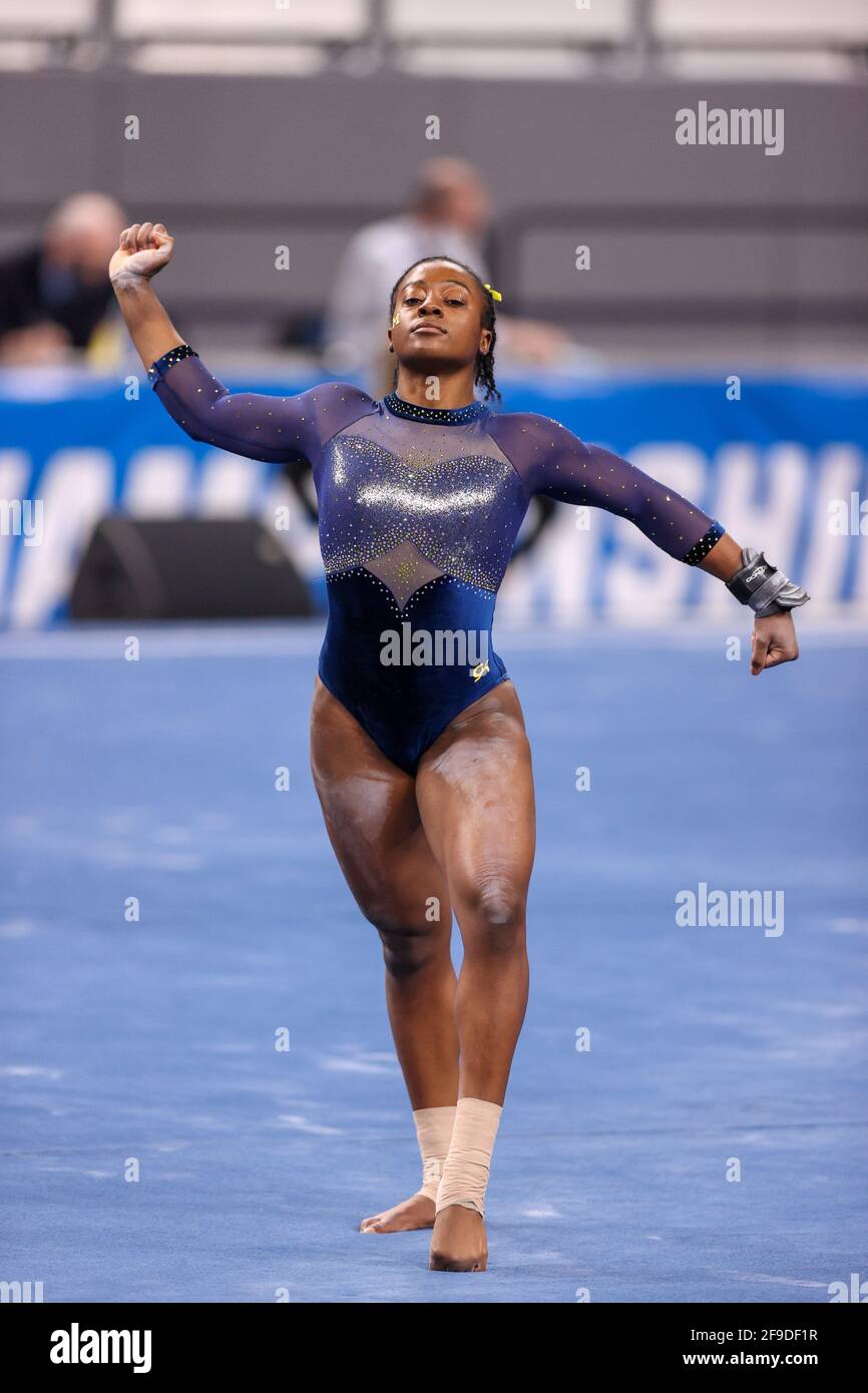 Michigan's Gabby Wilson during the Finals of the 2021 NCAA Women's ...