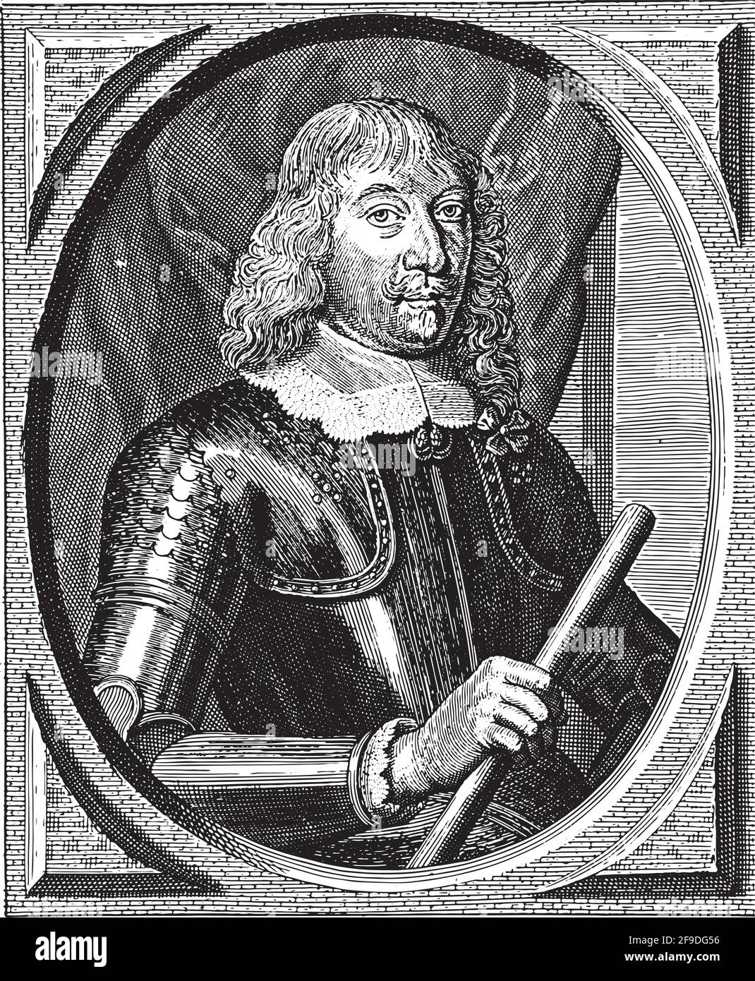 In his hand a command staff hi-res stock photography and images - Alamy