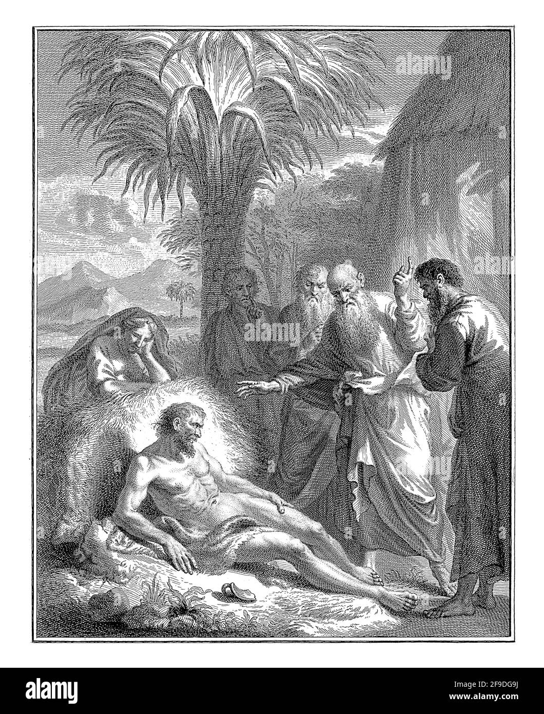 Job and wife Black and White Stock Photos & Images - Alamy