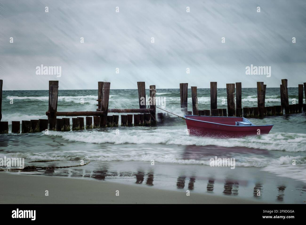 Windy day boat hi-res stock photography and images - Alamy