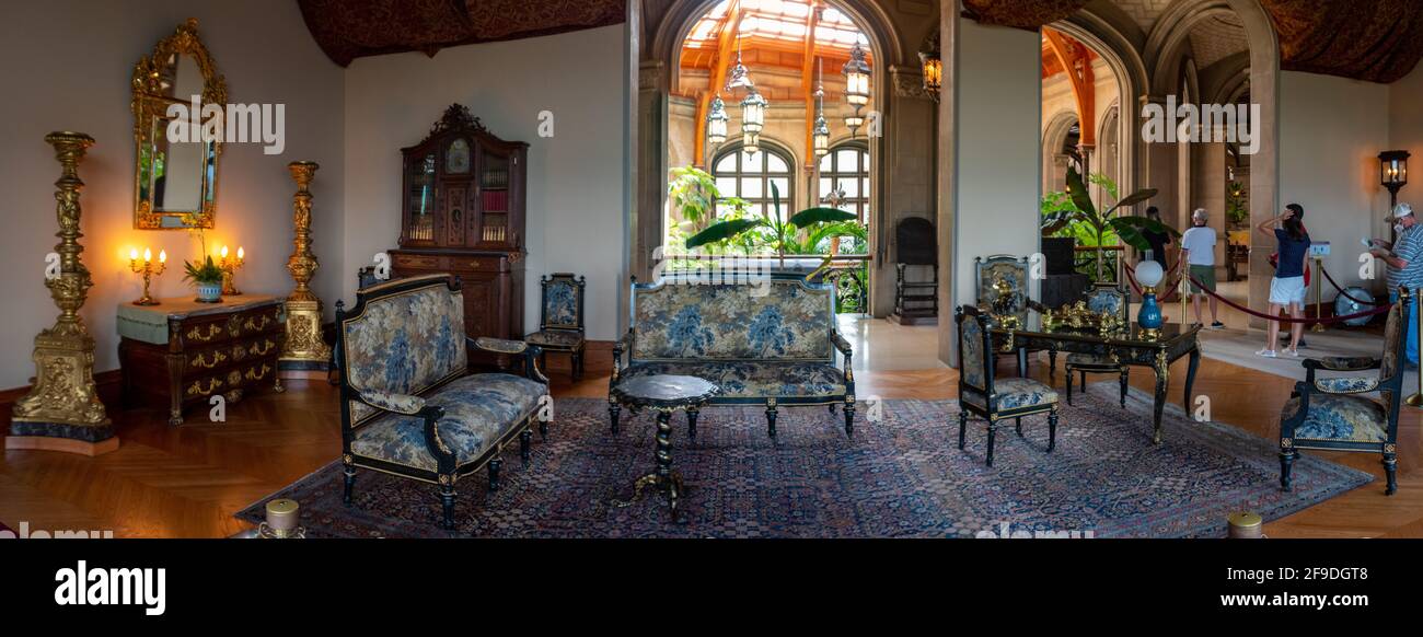 The Salon Room of the Biltmore Mansion Stock Photo - Alamy