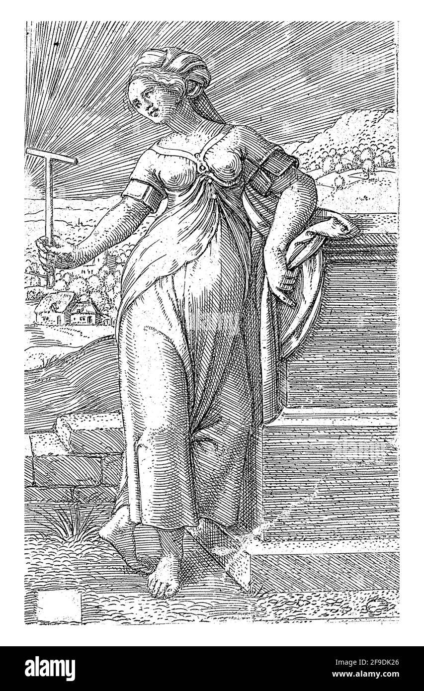 Faith personification Black and White Stock Photos & Images - Alamy