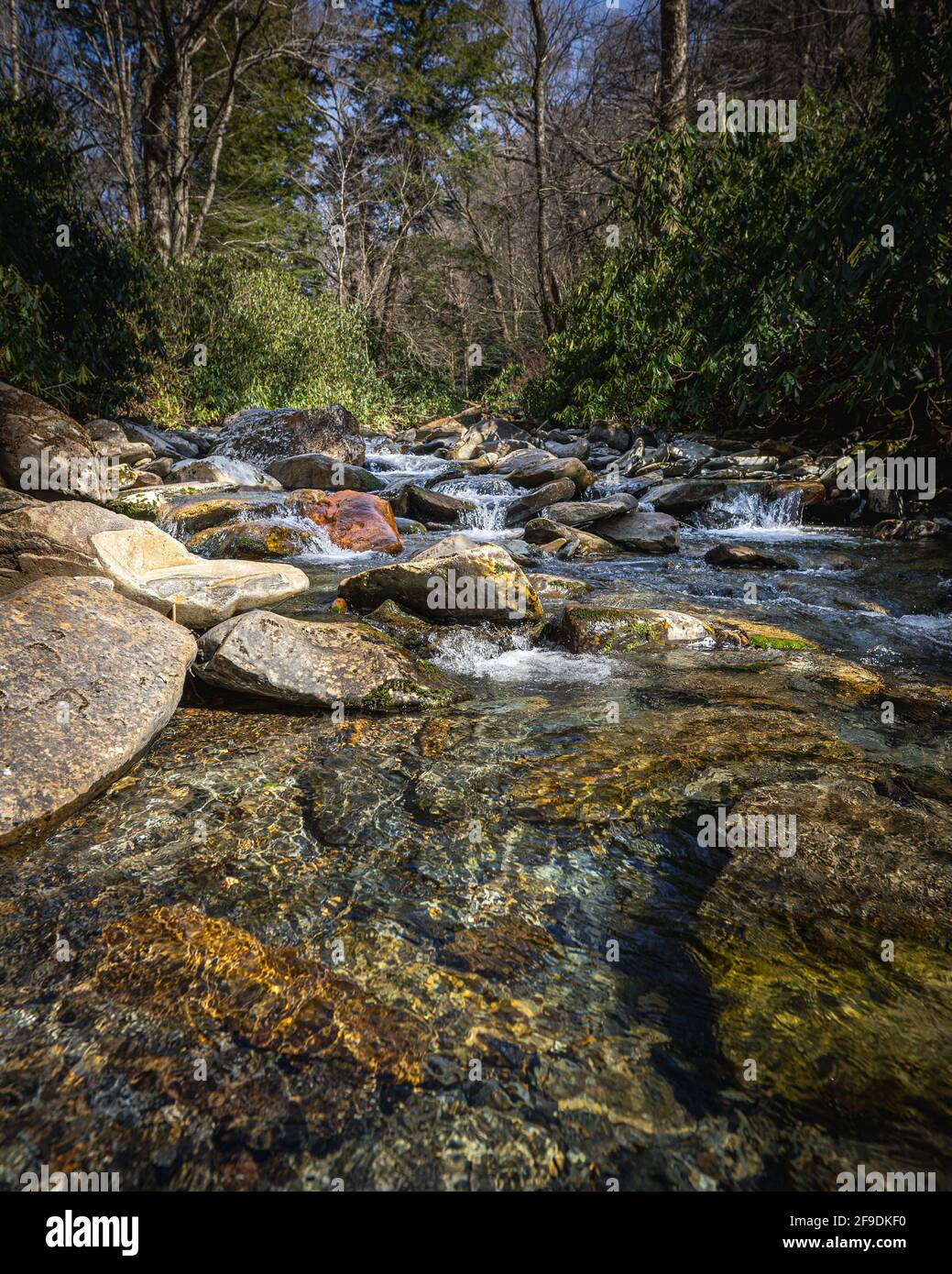Small mountain stream in cave hi-res stock photography and images - Alamy