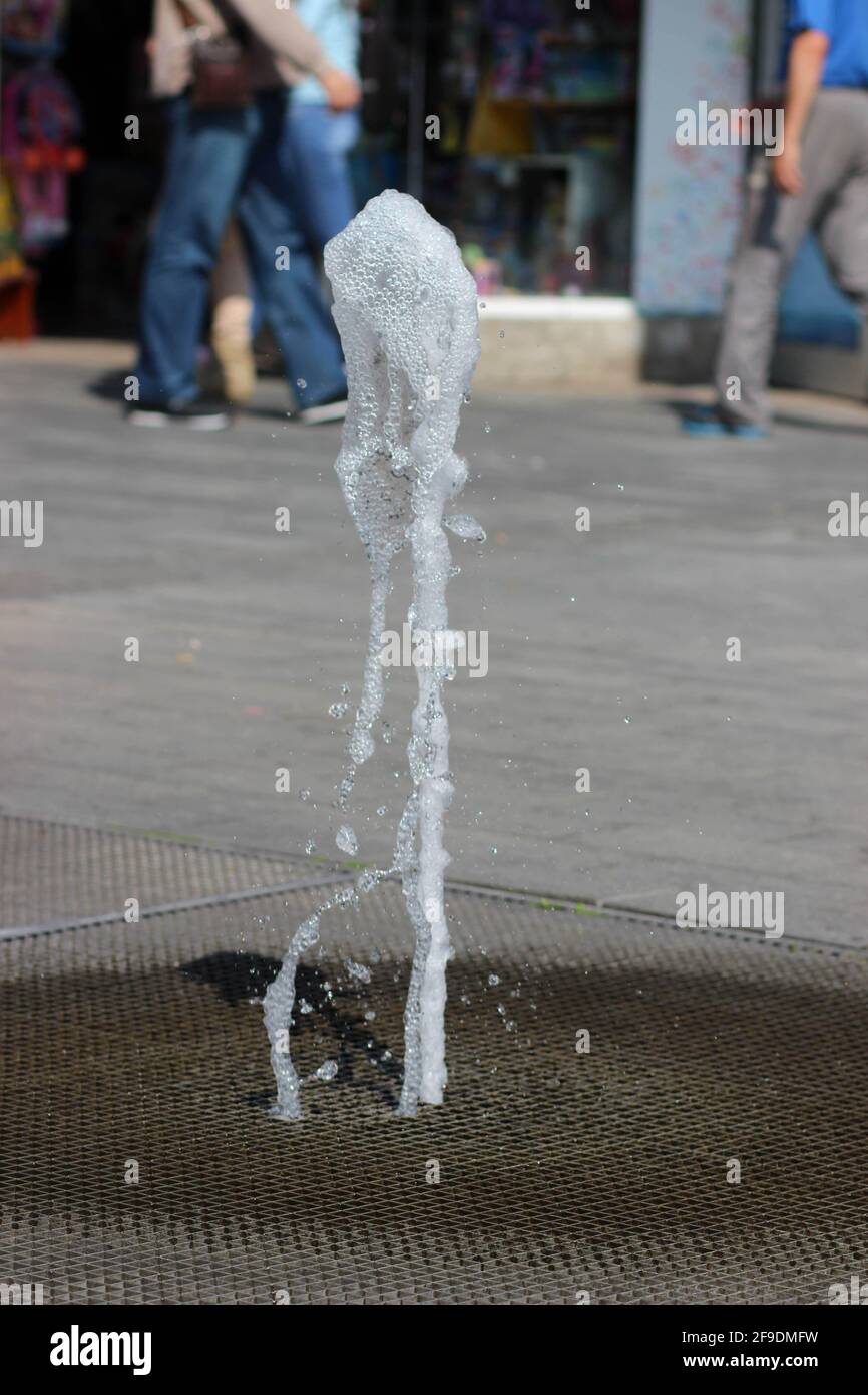 Water sprout fountain hi-res stock photography and images - Alamy