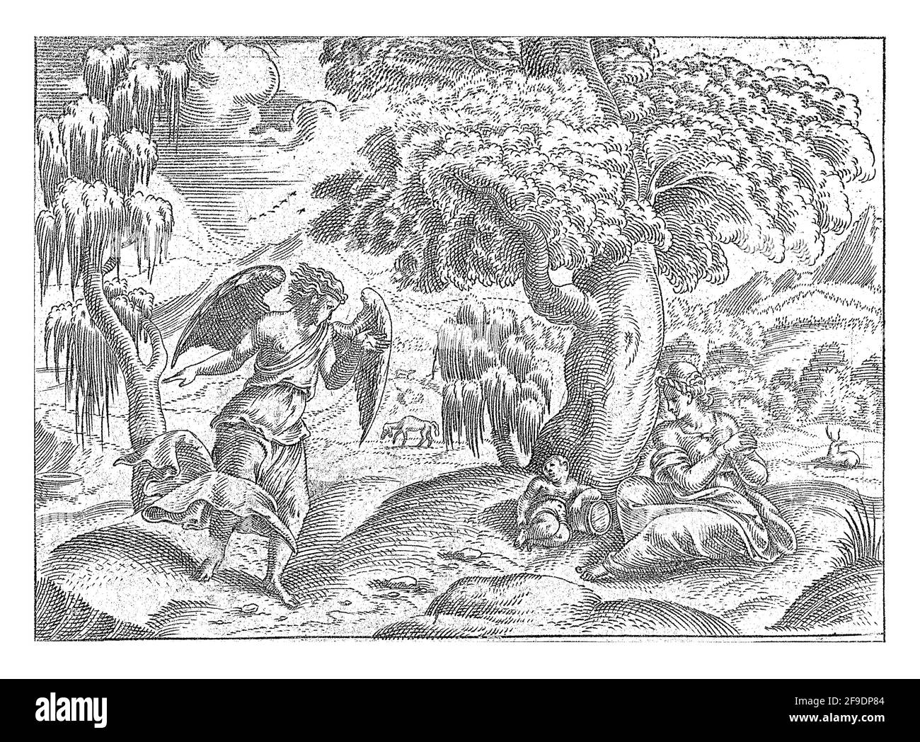 Hagar and angel Cut Out Stock Images & Pictures - Alamy