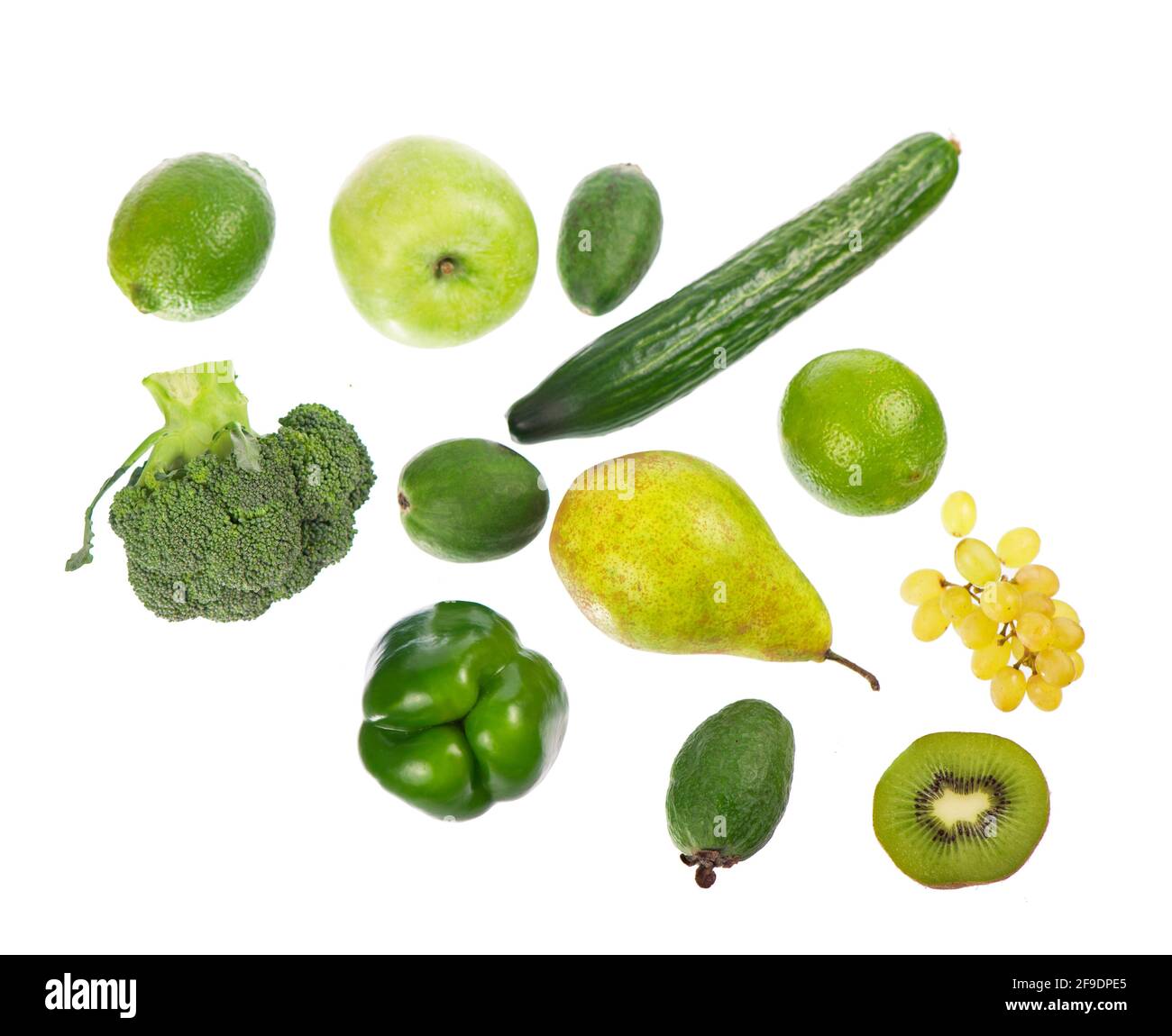 fresh vegetables with leaves isolated on white background Stock Photo ...