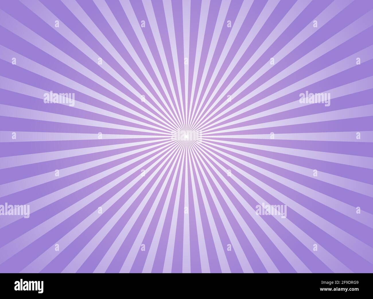 Sunlight retro bright background. Purple and violet color burst ...