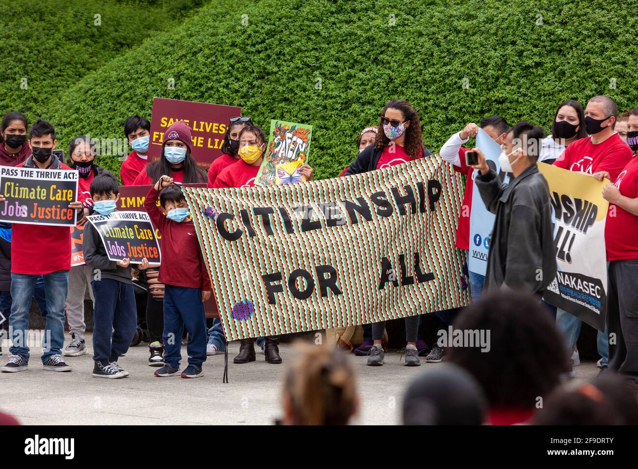 American dream movement rally hi-res stock photography and images - Alamy