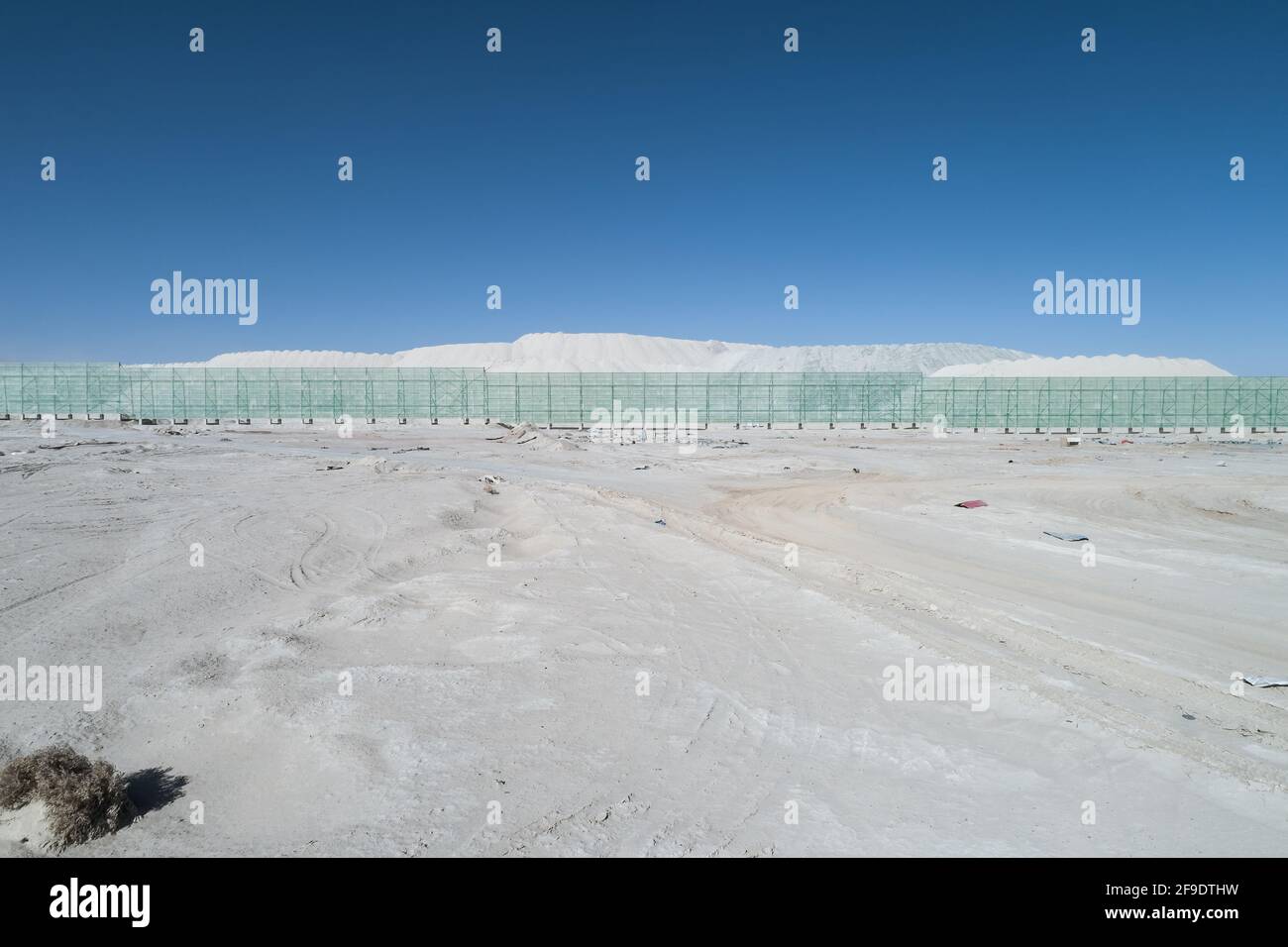 Aerial photography of open-pit asbestos mine Stock Photo - Alamy