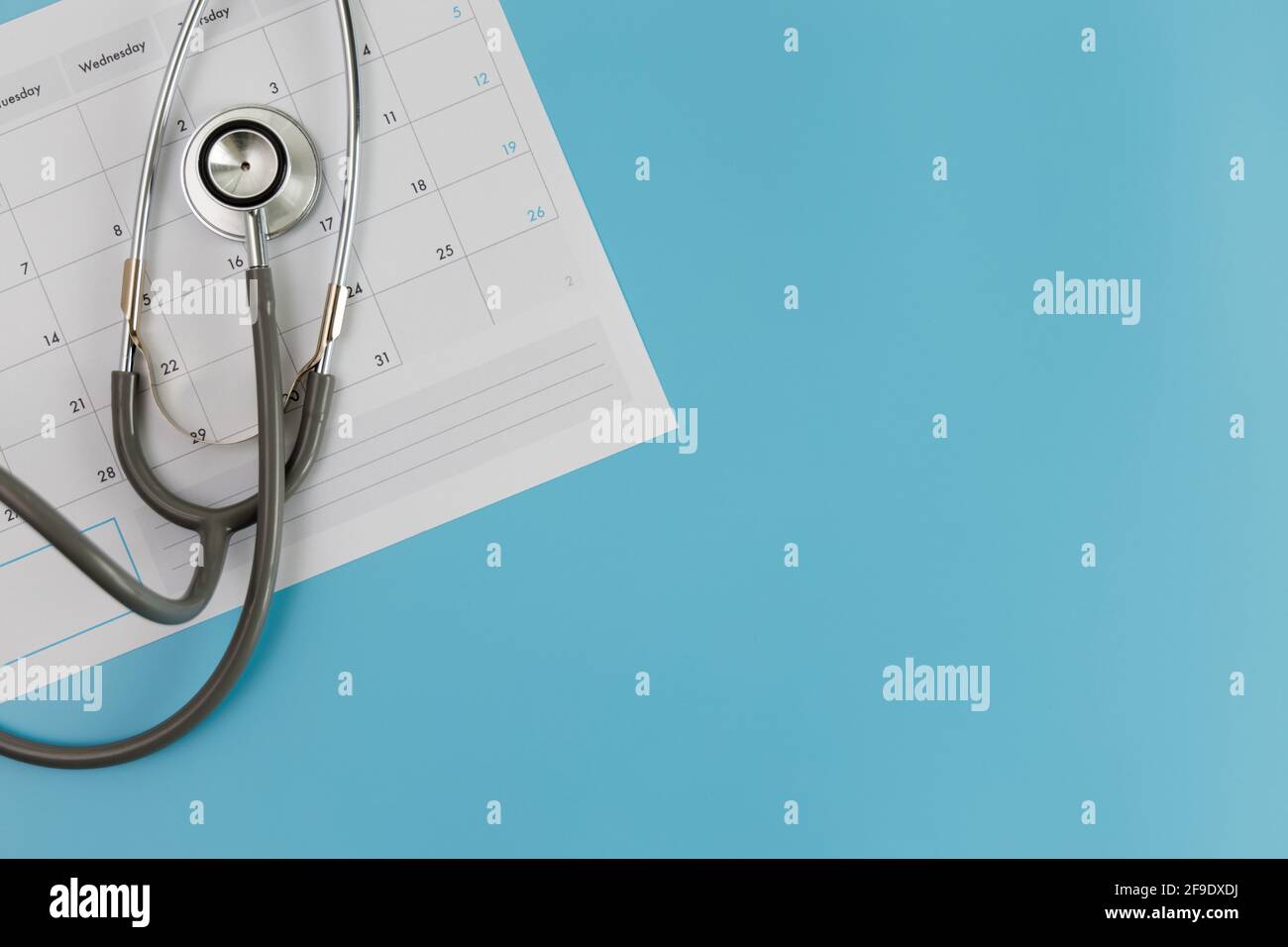 Doctor appointment schedule checkup on calendar Medicine doctor working ...