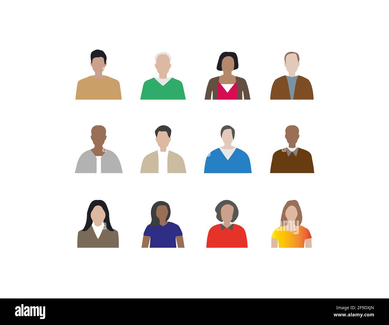 People, person flat icon Vector illustration Stock Vector Image & Art ...