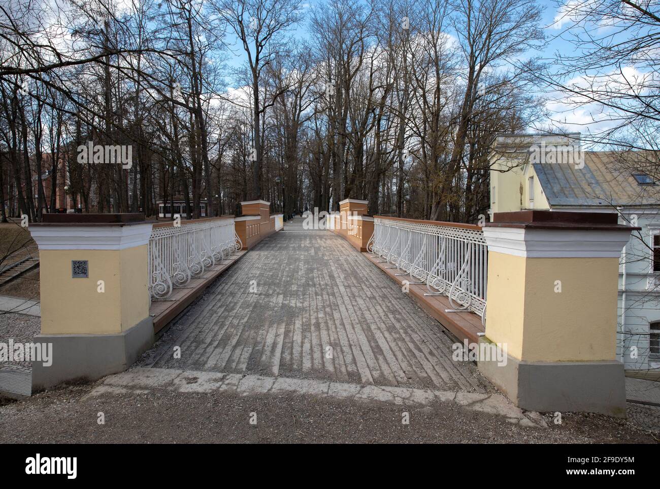 bridge over "mother' river in Tartu, Estonia Stock Photo - Alamy