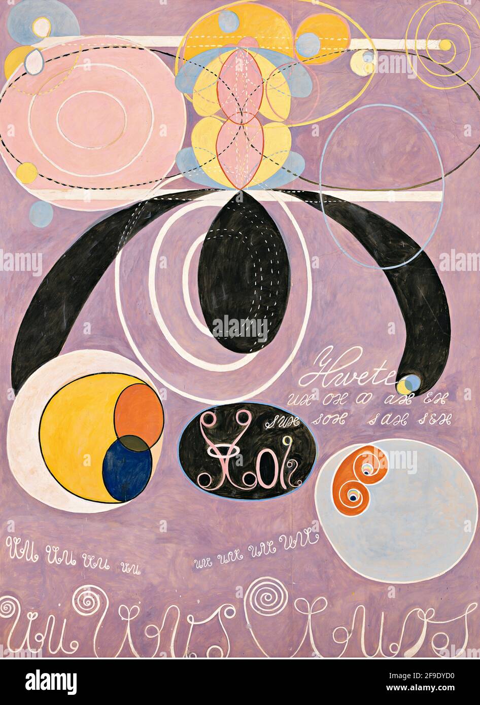 Hilma af Klint artwork - The Ten Largest - No 6 Stock Photo - Alamy