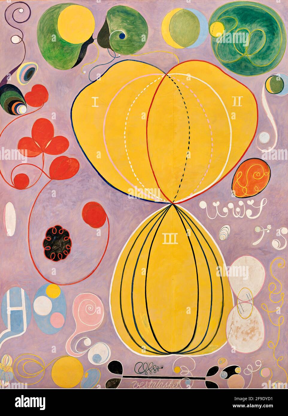 Hilma af klint artwork hi-res stock photography and images - Alamy