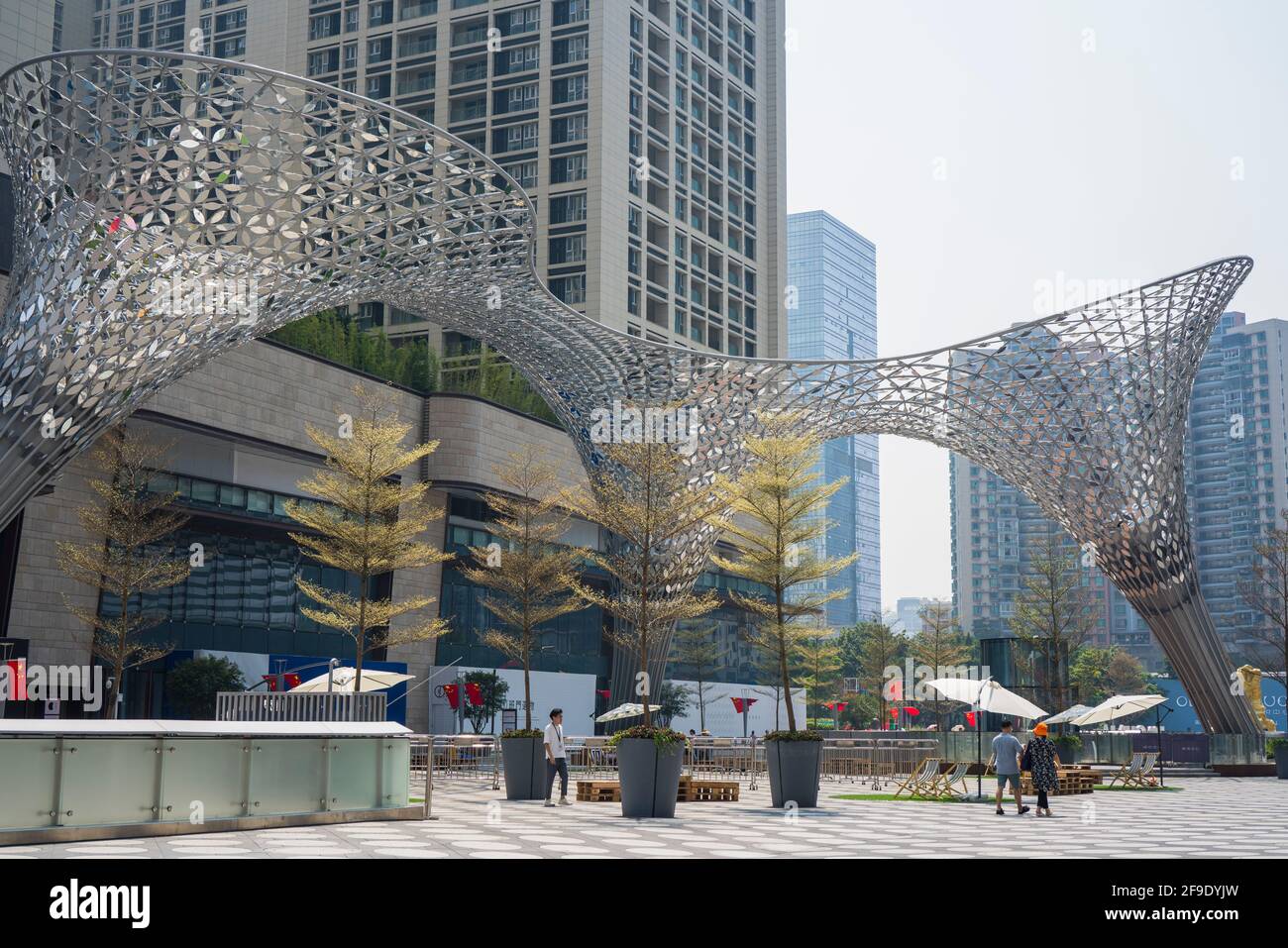 Shenzhen, China. October, 2019. ONE AVENUE in the daytime. It’s a Super ...