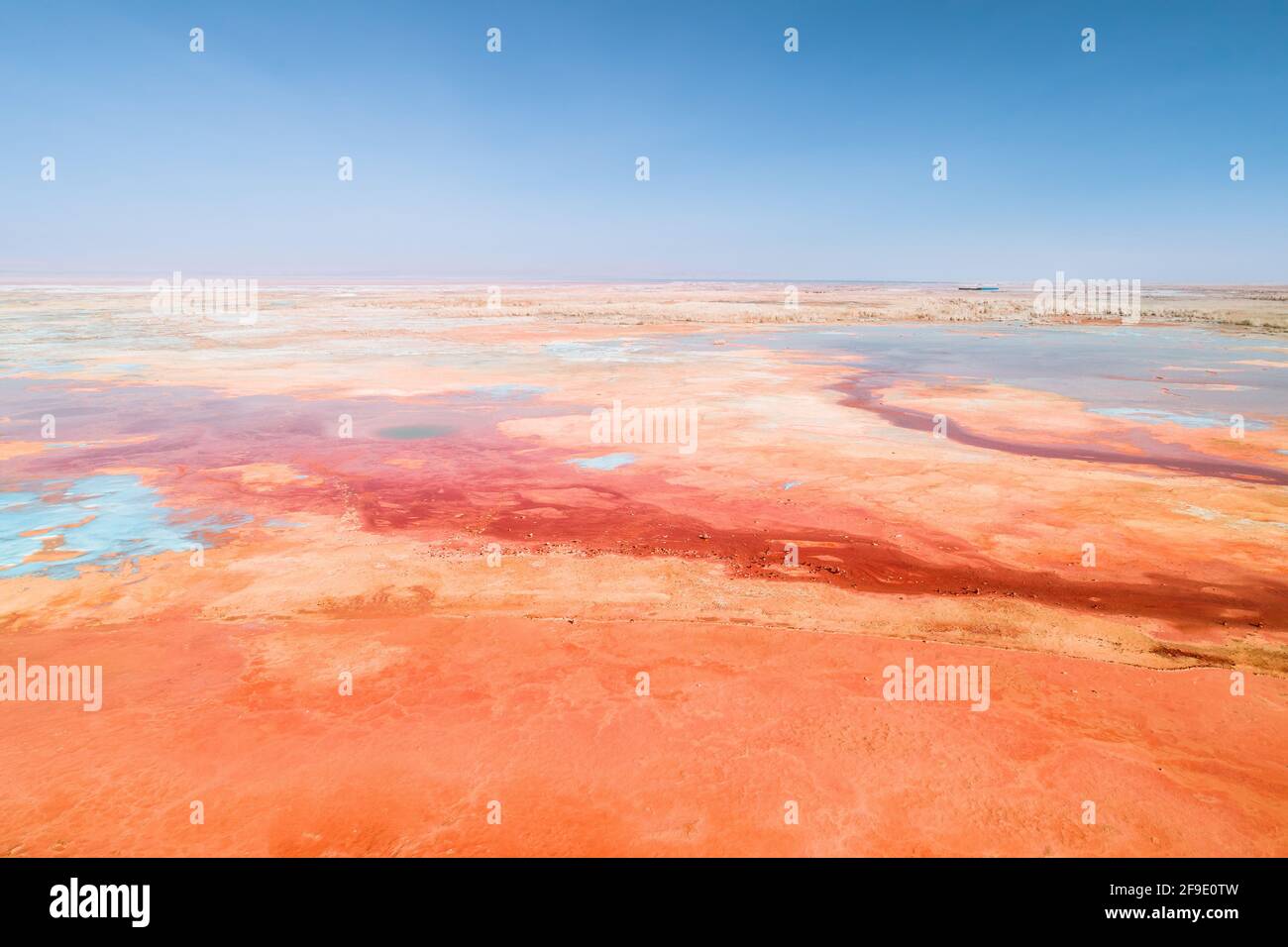 Aerial photography of spring in the wilderness Stock Photo - Alamy